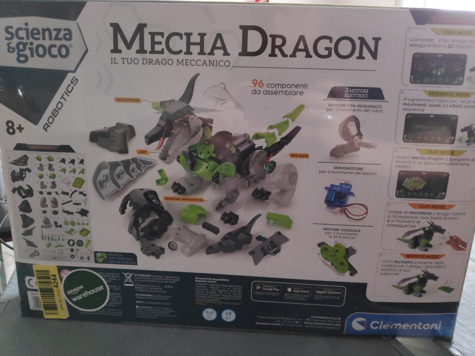 Robots-Blog | Clementoni Mecha Dragon Building Kit | News about Robots ...
