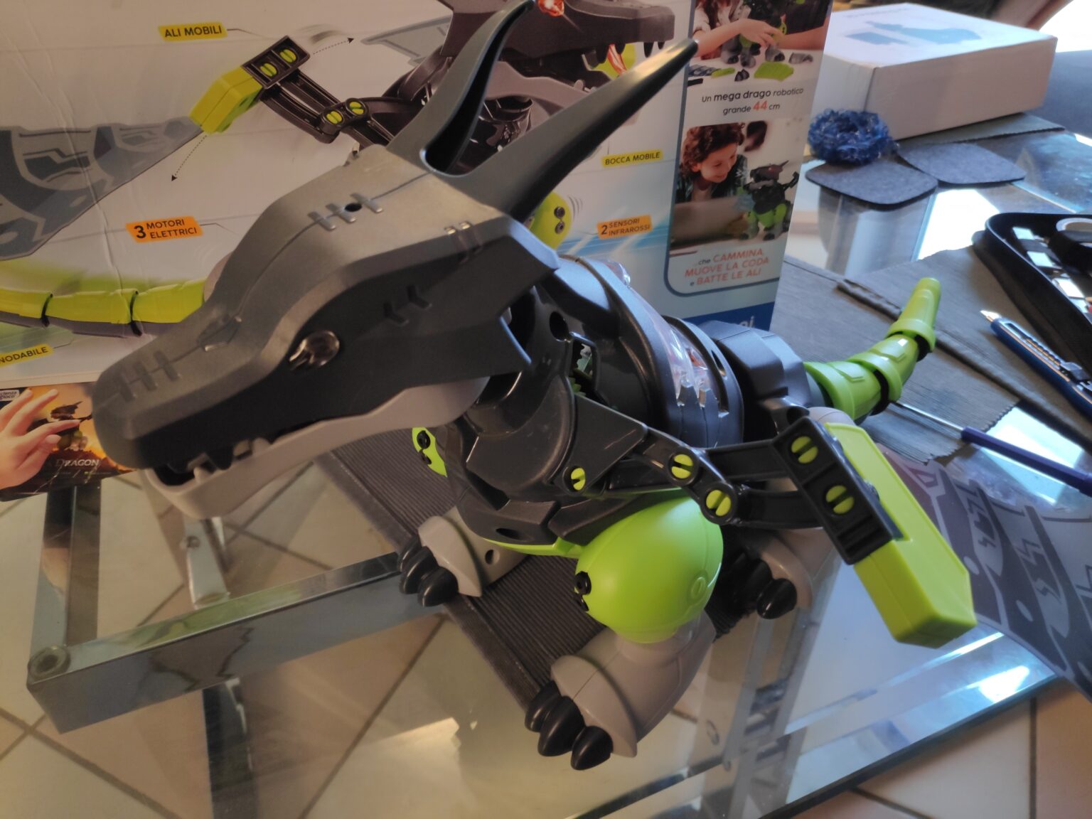 Robots-Blog | Clementoni Mecha Dragon Building Kit | News about Robots ...