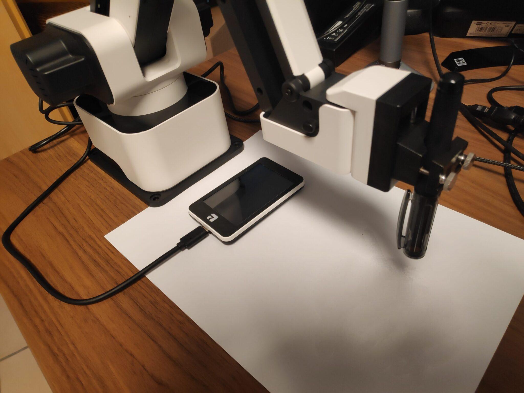 Robots-Blog | Rotrics DexArm setup and first drawing | News about ...