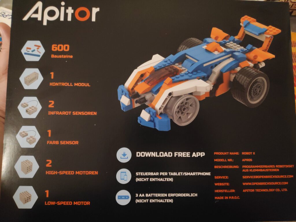 Apitor Robot X Unboxing and Timelapse Build | Robots-Blog