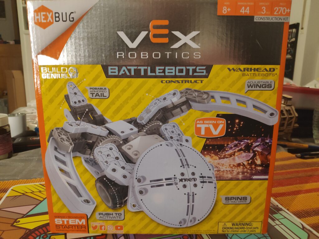 Robots-Blog | Hexbug Vex Robotics Battlebots – Warhead | News about Robots, Drones, AI, Robotics ...