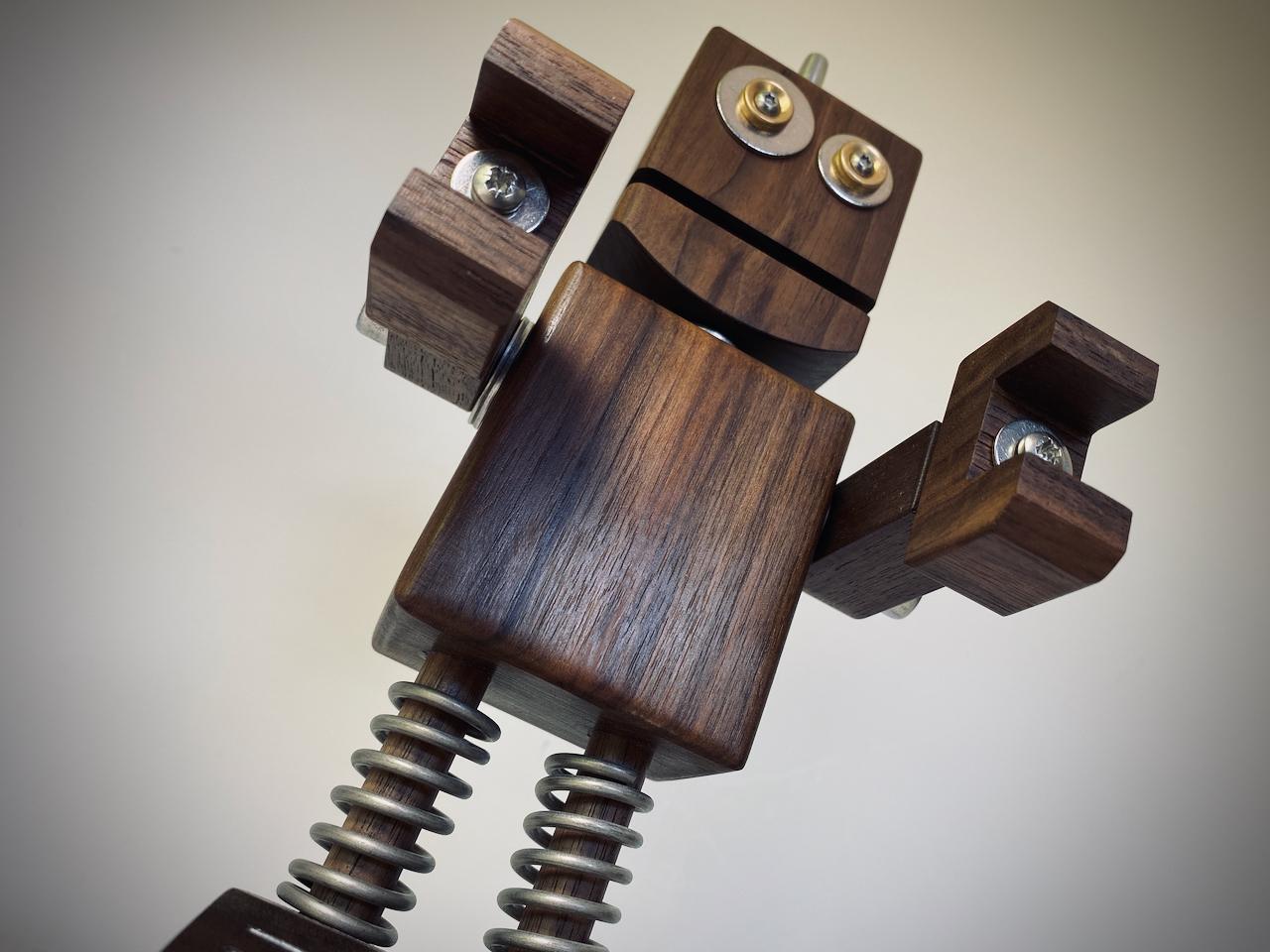 Robots-Blog | Stewbot – A hand made wooden collectable robot | News ...
