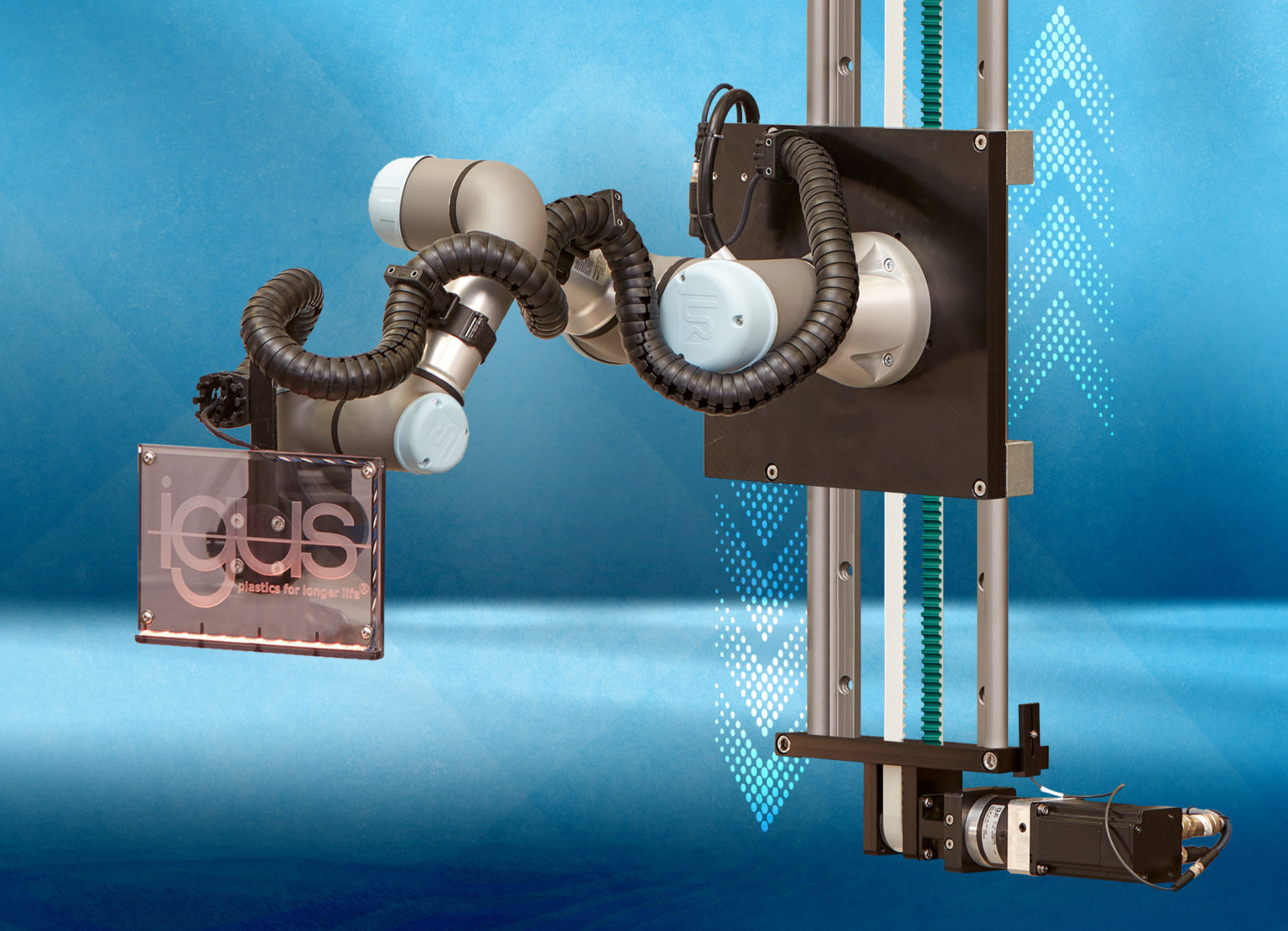Robots-Blog | A robot’s range quickly extended with 7th axis from igus | News about Robots ...