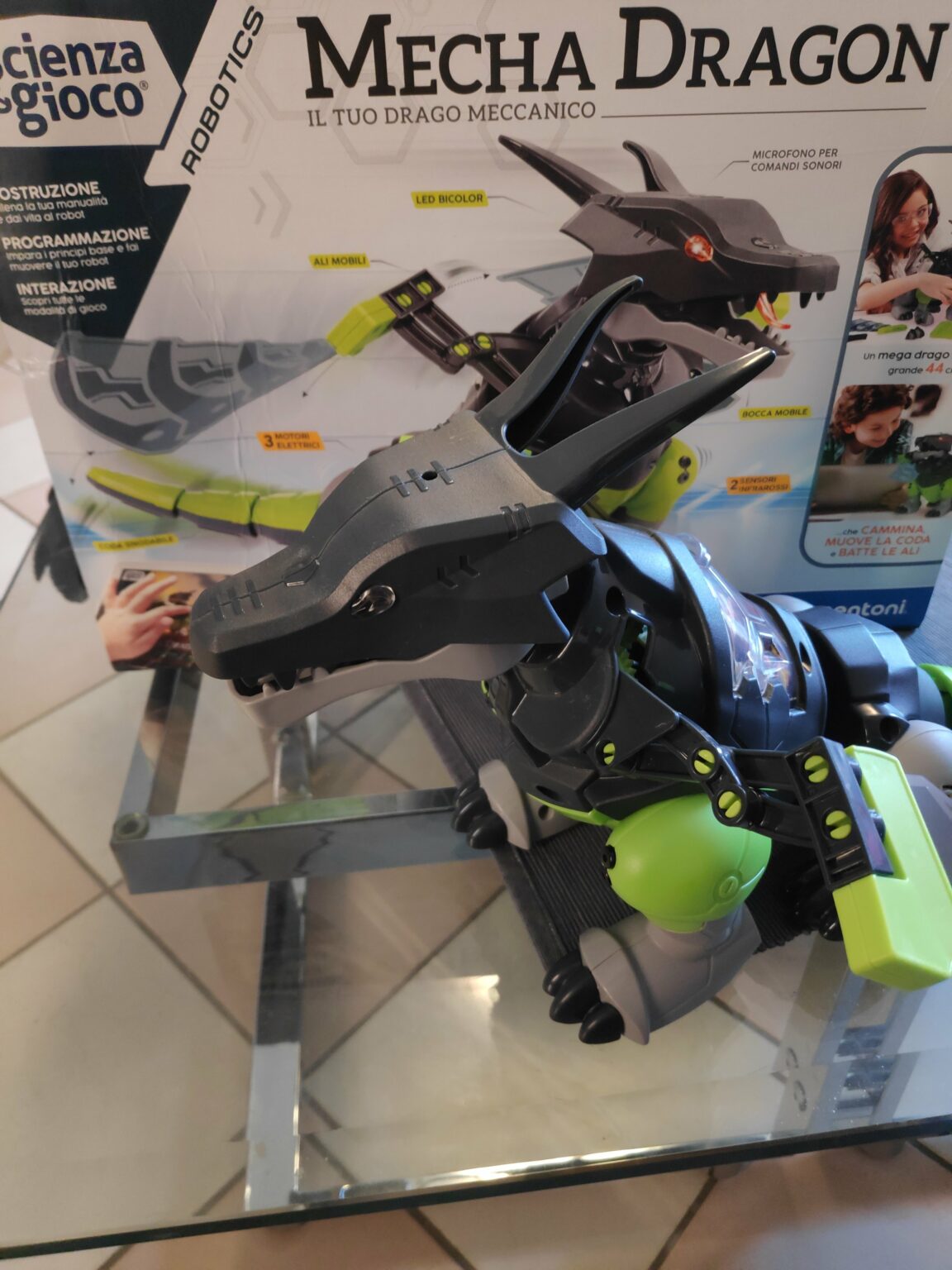 Robots-Blog | Clementoni Mecha Dragon Building Kit | News about Robots ...