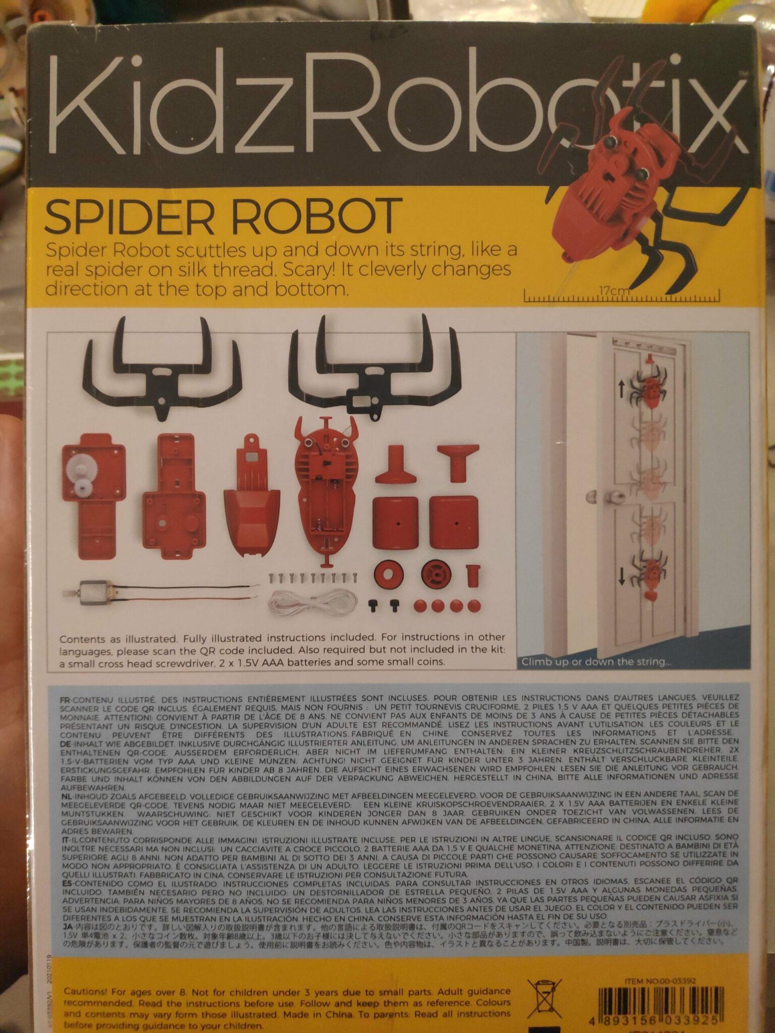 Robots-Blog | 4M KidzRobotix Spider Robot Timelapse Build | News about ...