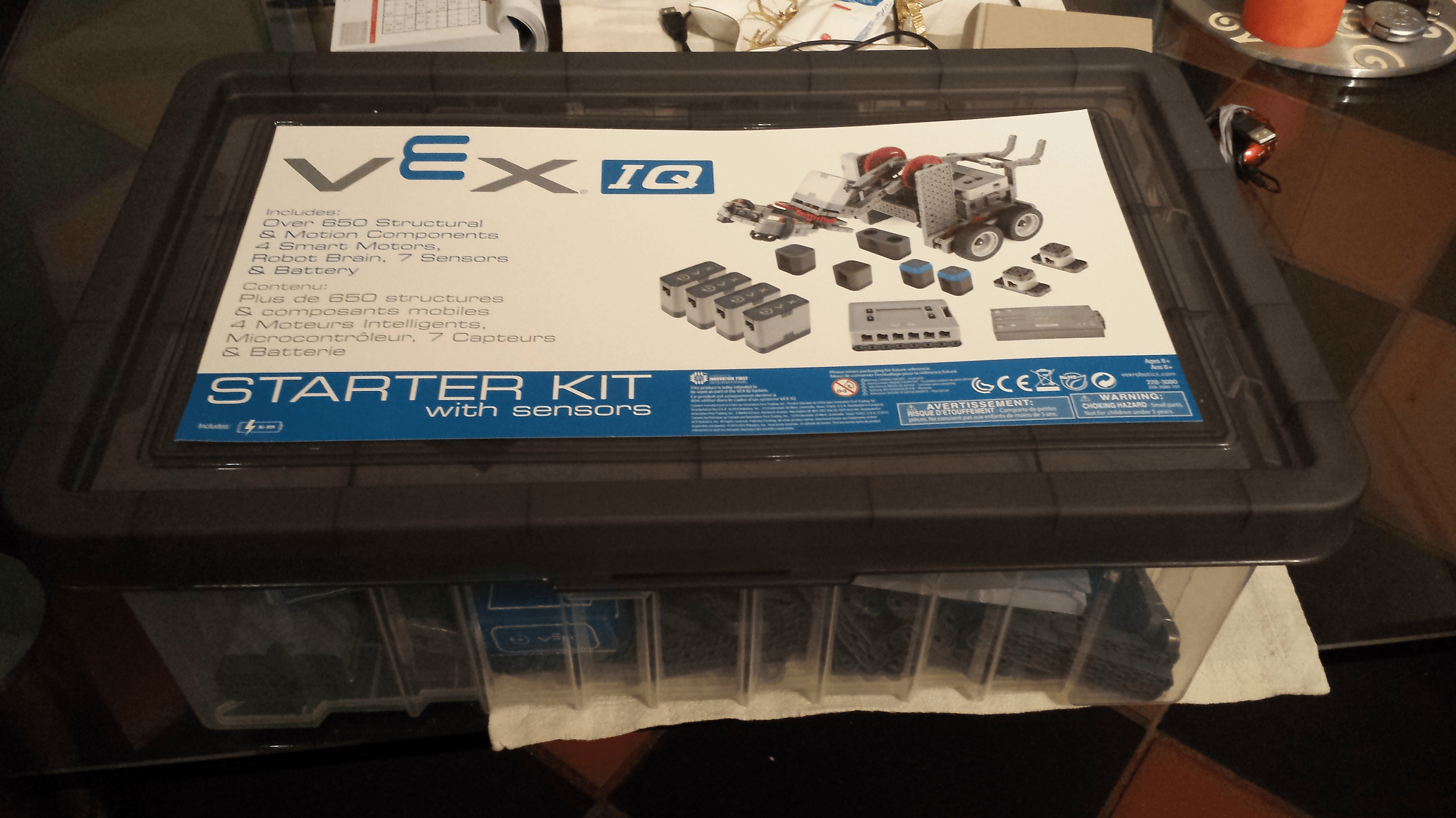 Robots-Blog | VEX IQ Unboxing, detail pictures | News about Robots ...